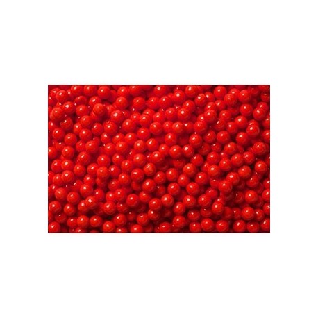 Perle rouge 7 mm
