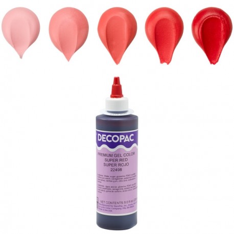 Colorant à glaçage Super rouge 8 oz