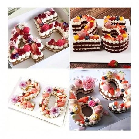 Gabarit pour Number Cake - 8 et 10 pouces