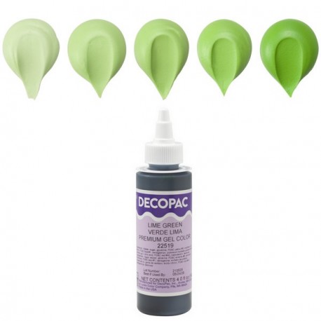 Colorant à glaçage Vert lime 4 oz