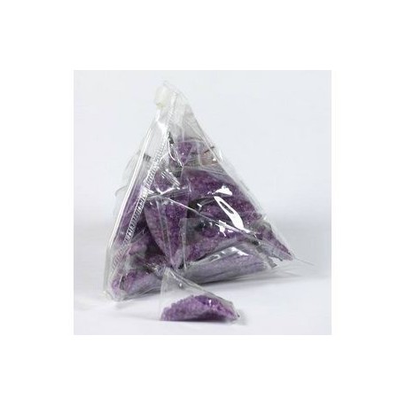 Minis sachets Triangle de sucre violet