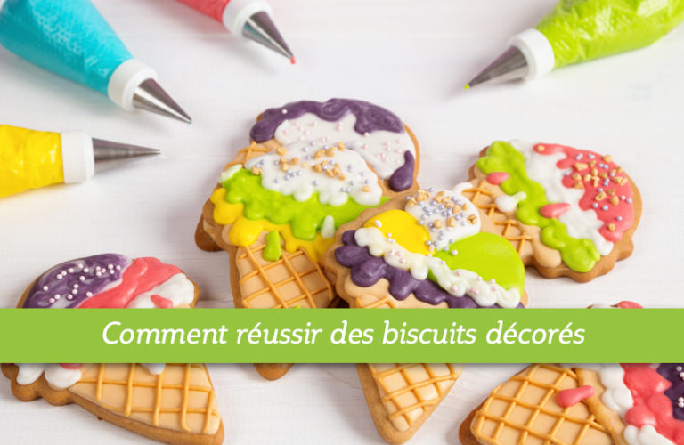 Guide pratique: comment décorer des biscuits - Aux Arts de la Table